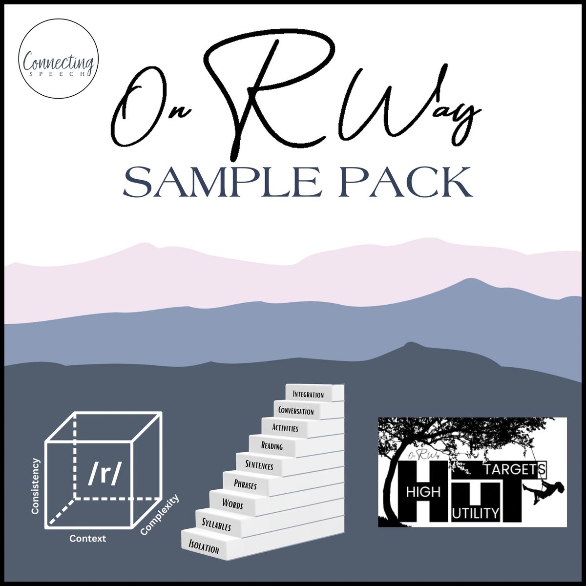 On R Way: R Therapy Materials Sample Pack