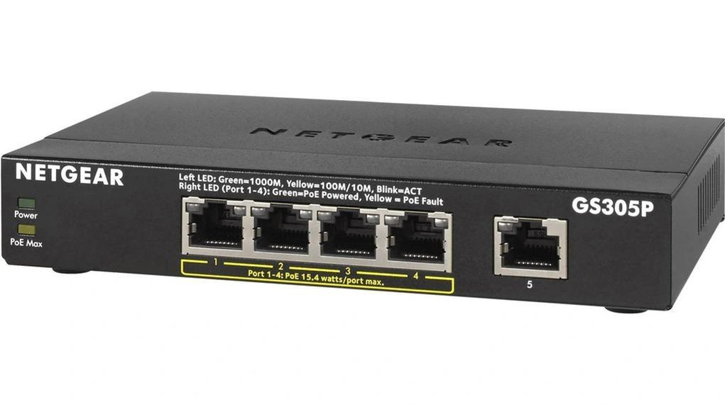 PoE Ethernet Switch | 5-Port PoE