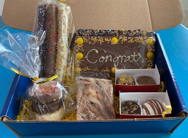 Congratulations Gift Box of Treats