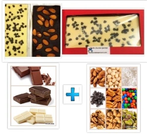 Pick Your Own Toppings Chocolate Bars 5 Pack