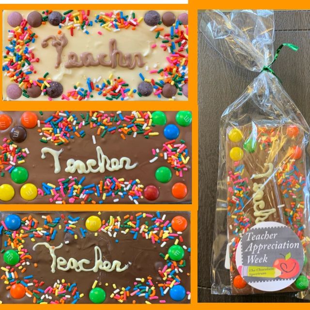 Teacher Appreciation Chocolate Bars 5 Pack