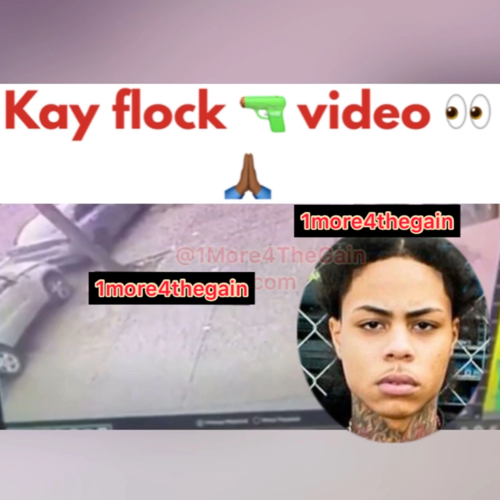 Kay flock alleged shooting video