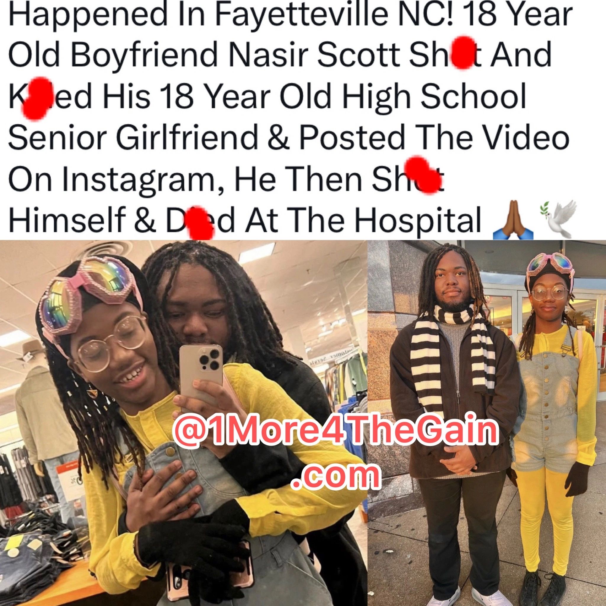 18 Year Old Boyfriend Nasir Scott Shot & Killed His 18yr old gf