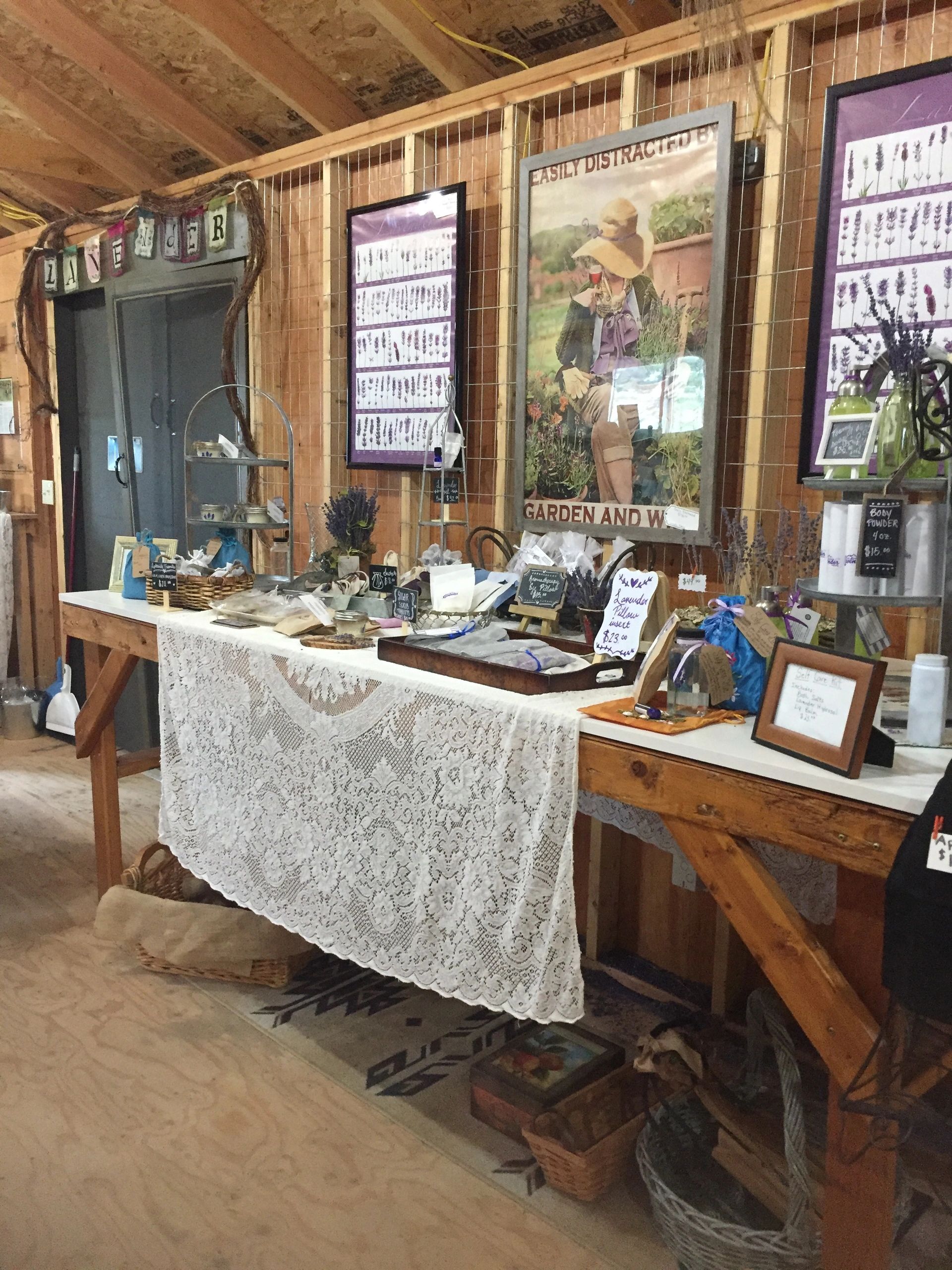 Lavender Barn Store Ready for Visitors