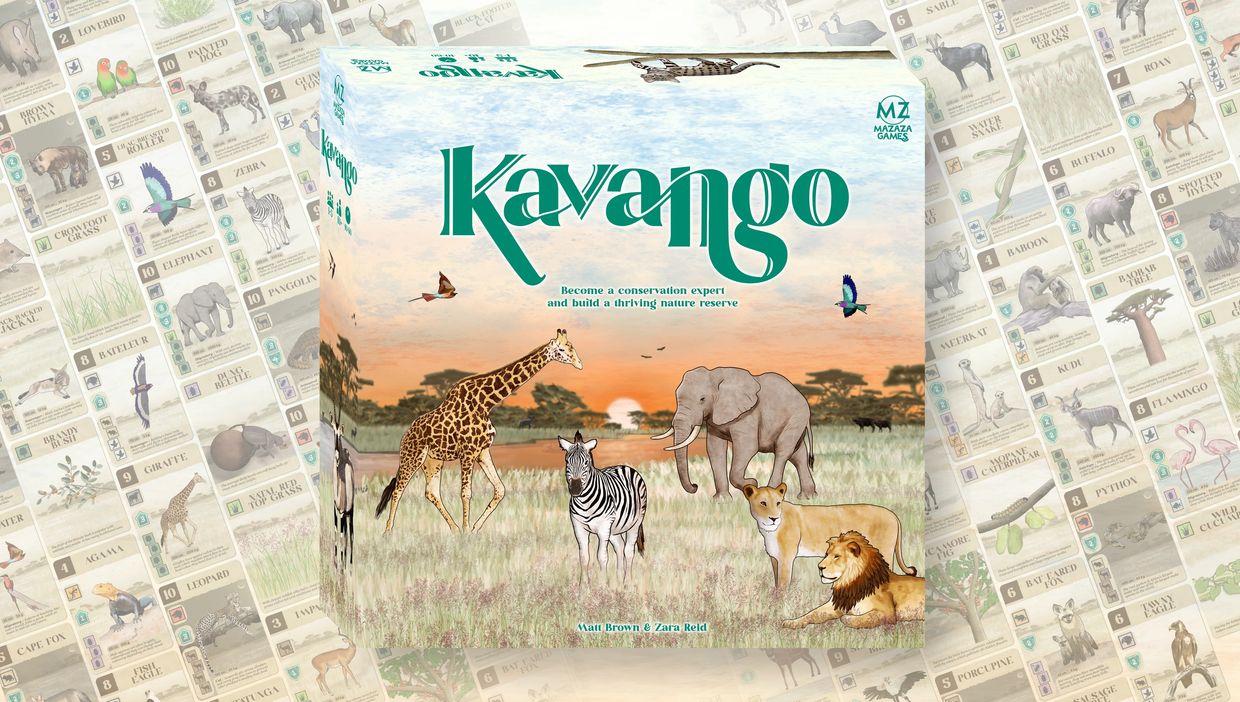 Kavango - Wildlife Conservation Board Game - Mazaza Games