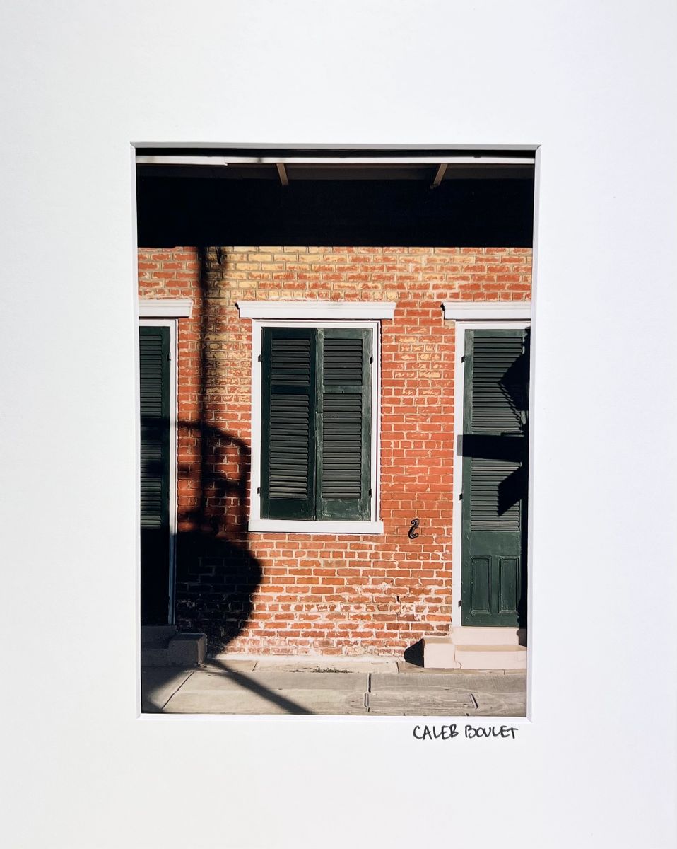 French Quarter Brick Shadows