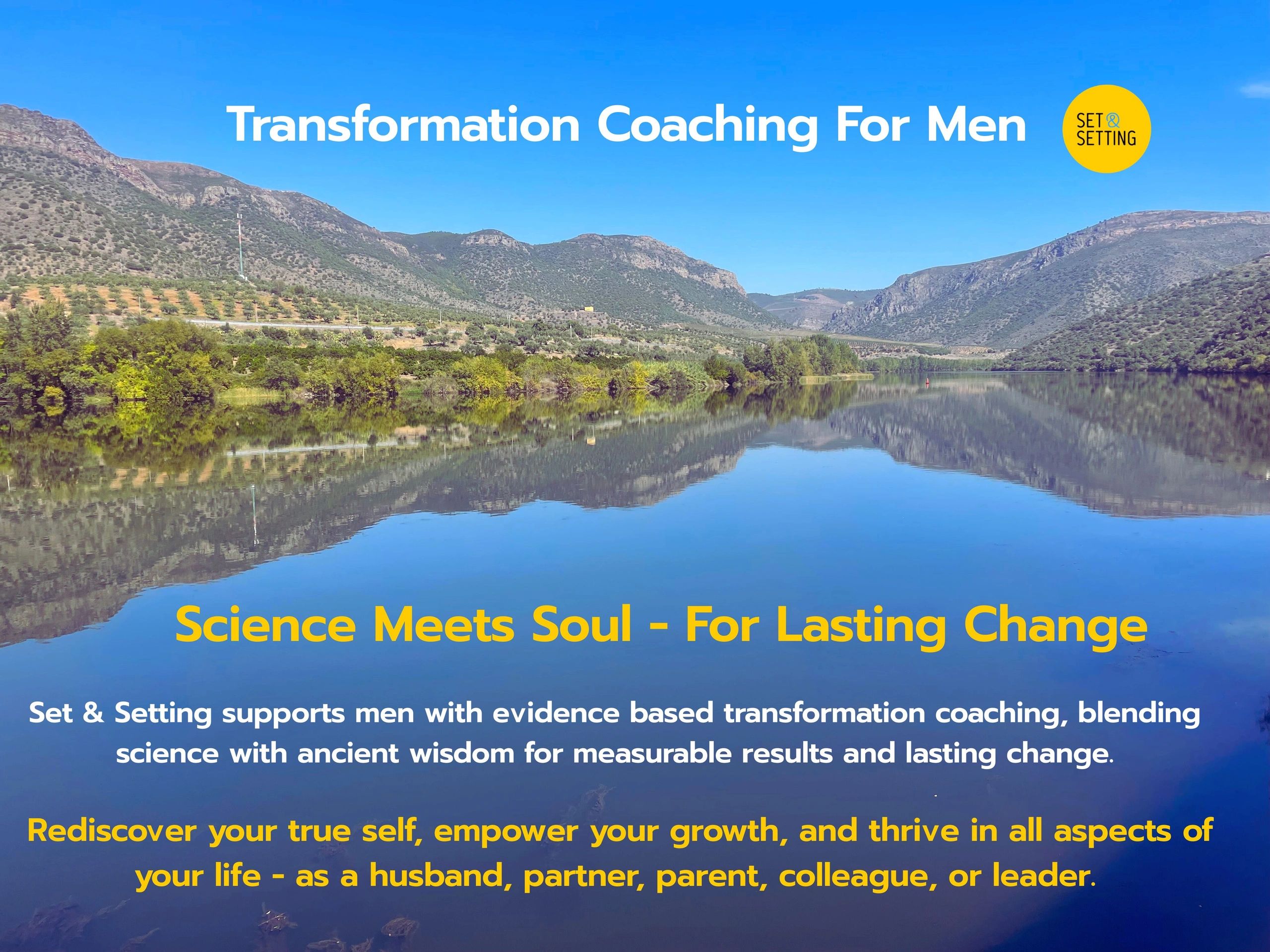 Stuart Shearing: Set & Setting. Transformation Coach For Men