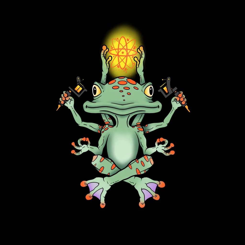 Atomic Frog Tattoo - Tattoos and Piercings - Destin, Florida