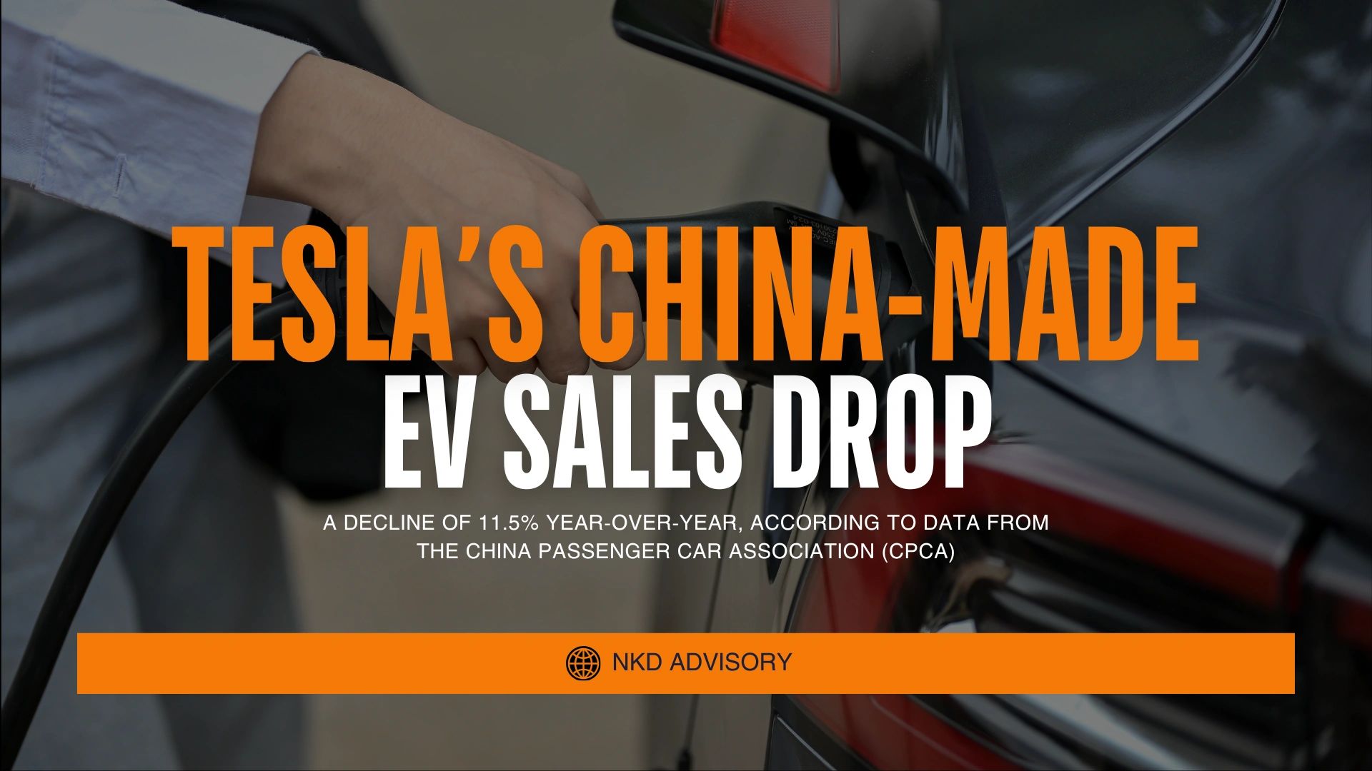 Tesla’s China-Made EV Sales Drop as Competition Heats Up