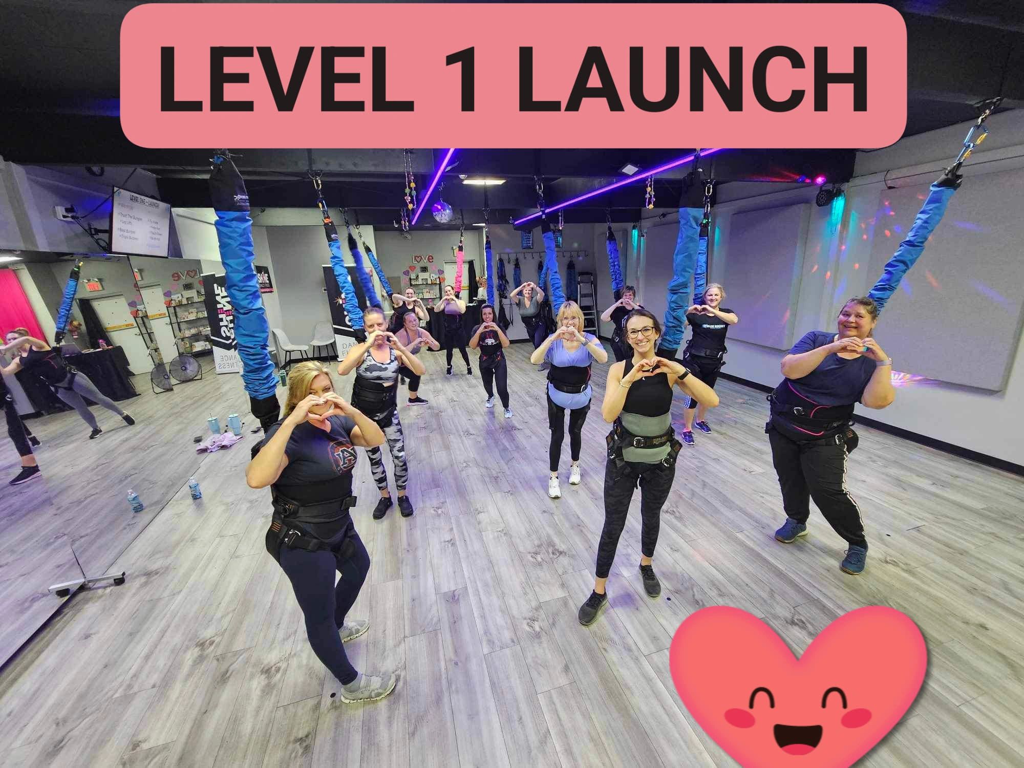 Blue Rocket Bungee Fitness