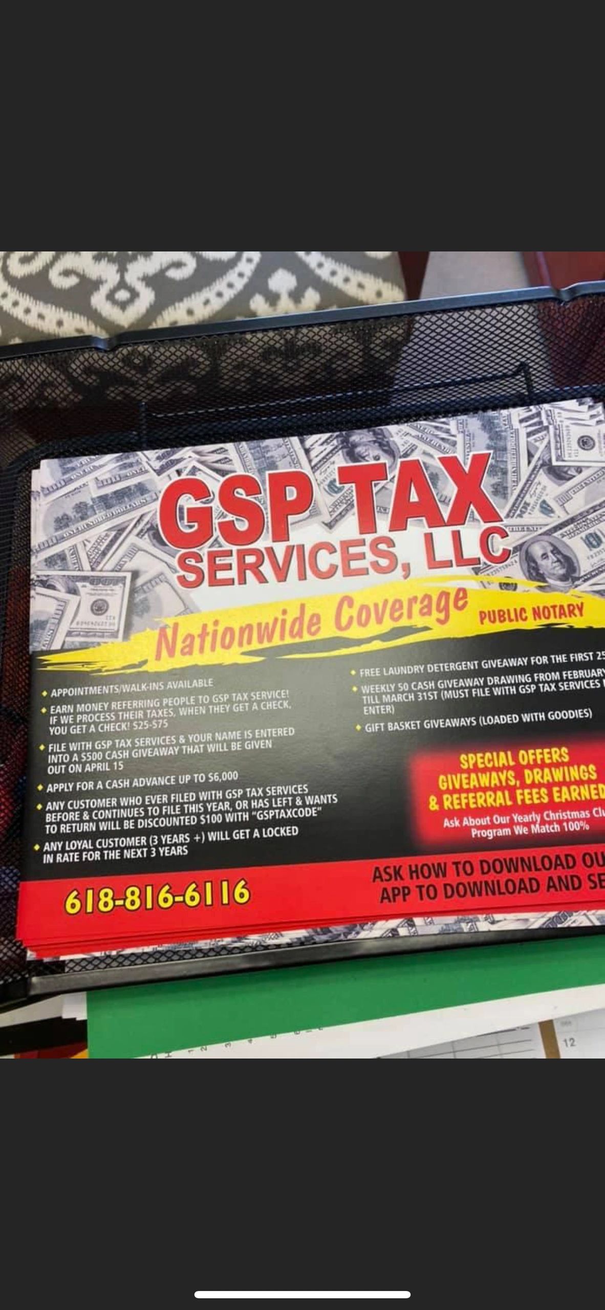 GSP MANAGEMENT & TAX SERVICES