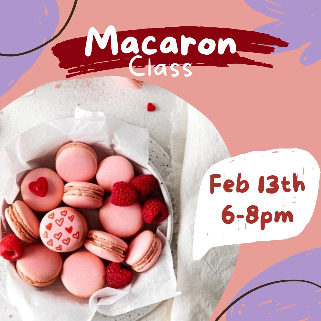 Valentines Macaron Making Class