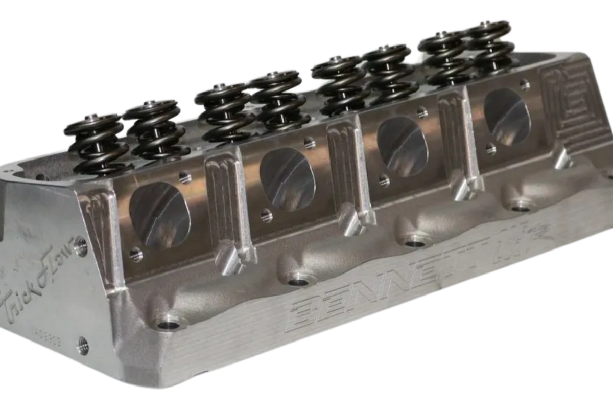 Bennett TFS Hi Port 265RX Cylinder Heads-Assembled