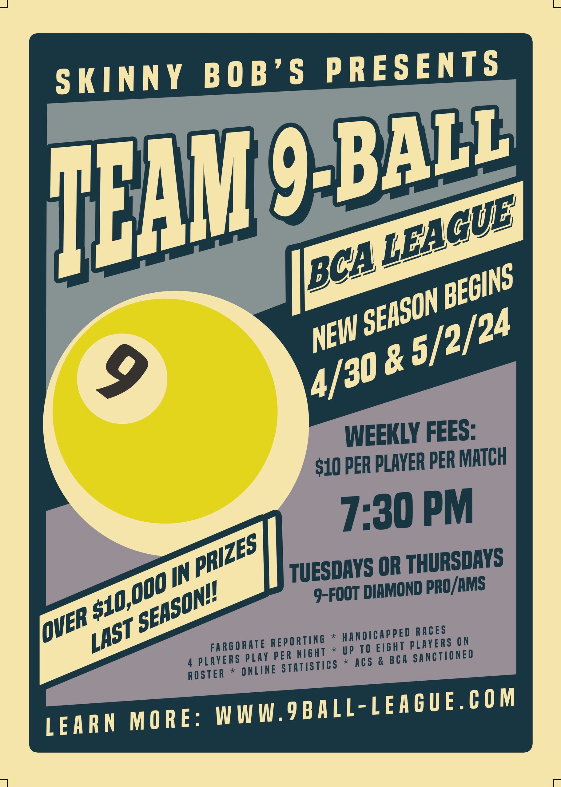 BCA Team 9ball League