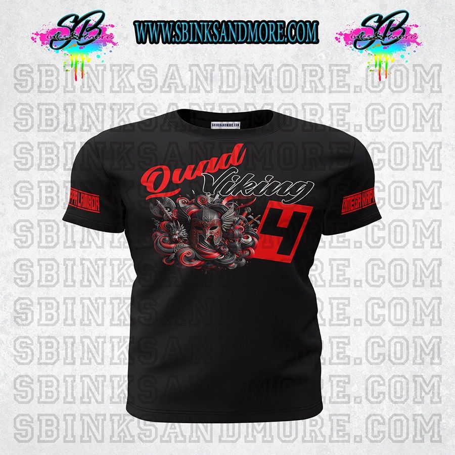 OMEGA KAPPA LAMBDA QU4D CLUB TEE