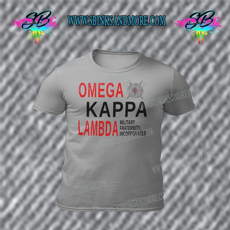 OMEGA KAPPA LAMBDA MIL FRAT TEE