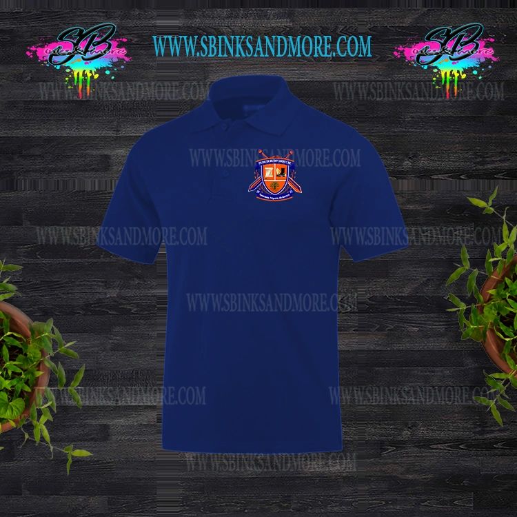 PSI RHO CHI POLO WITH CREST