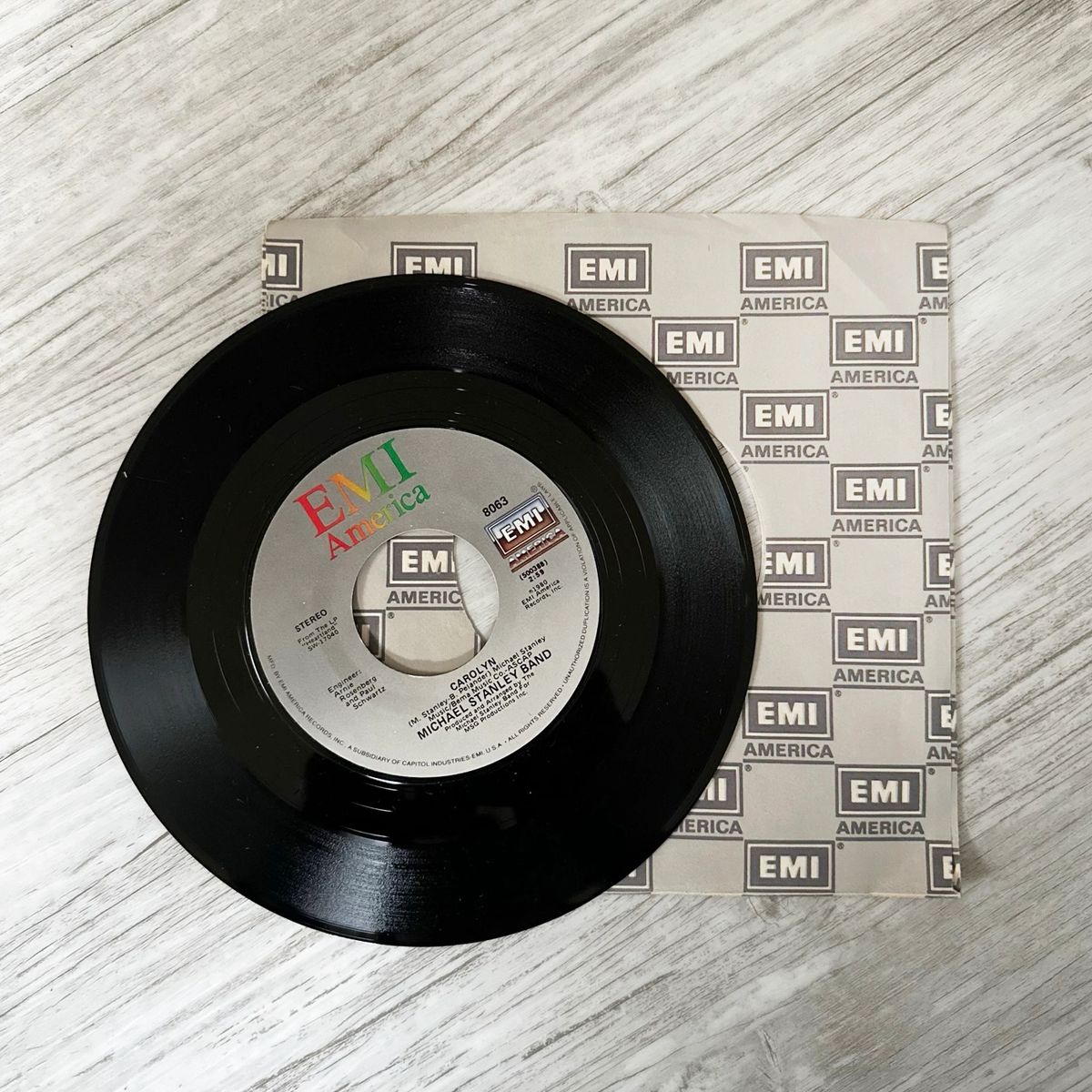 Michael Stanley Band "He Can't Love You/Carolyn" 45 RPM Vinyl Record