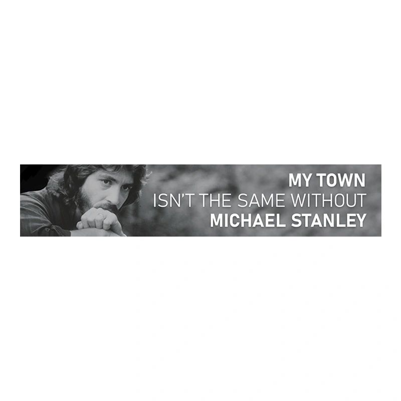 Michael Stanley Vinyl Bumper Sticker