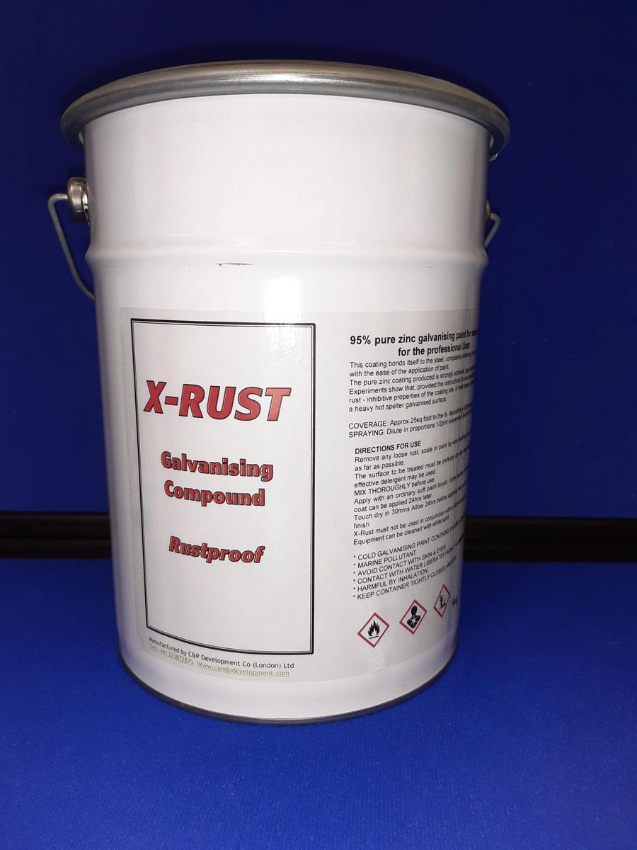 X-Rust galvanising paint