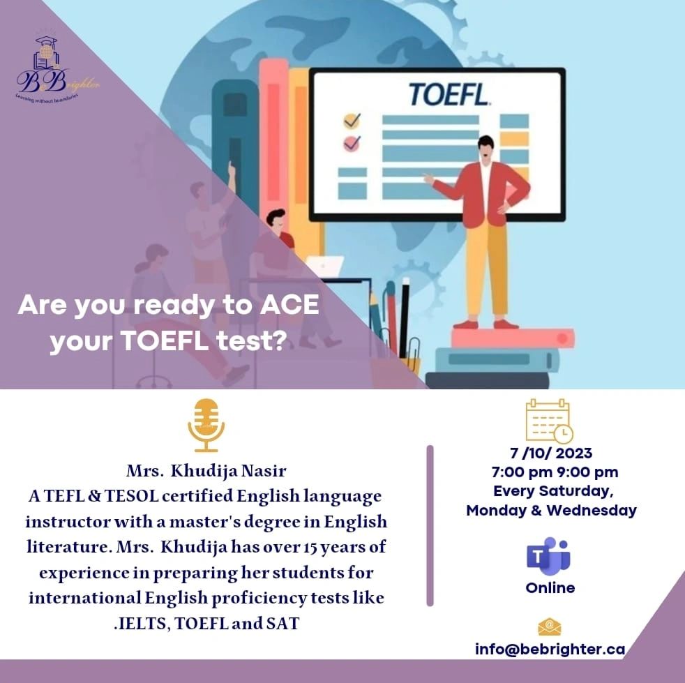 Are you ready to ACE your TOEFL test? Reading Skills