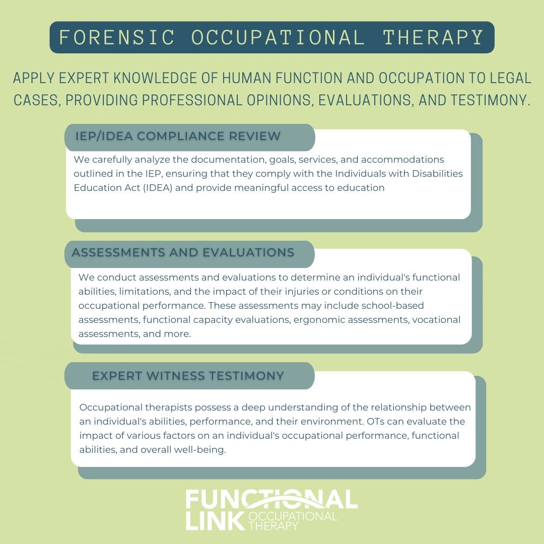 What is Forensic OT & Why Would My Special Ed Child Need One?
