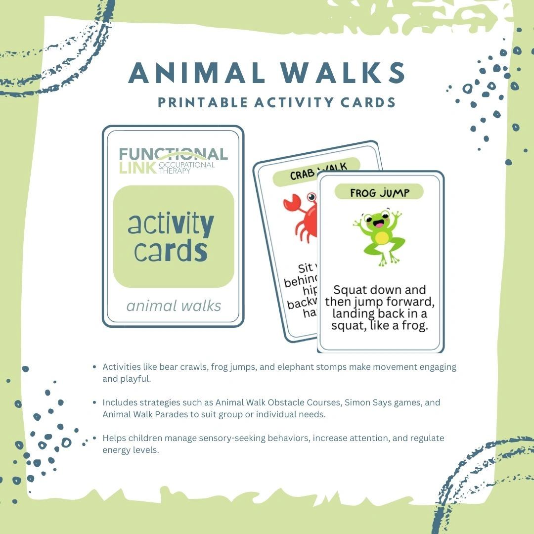 Animal Walks - Printable Activity Cards