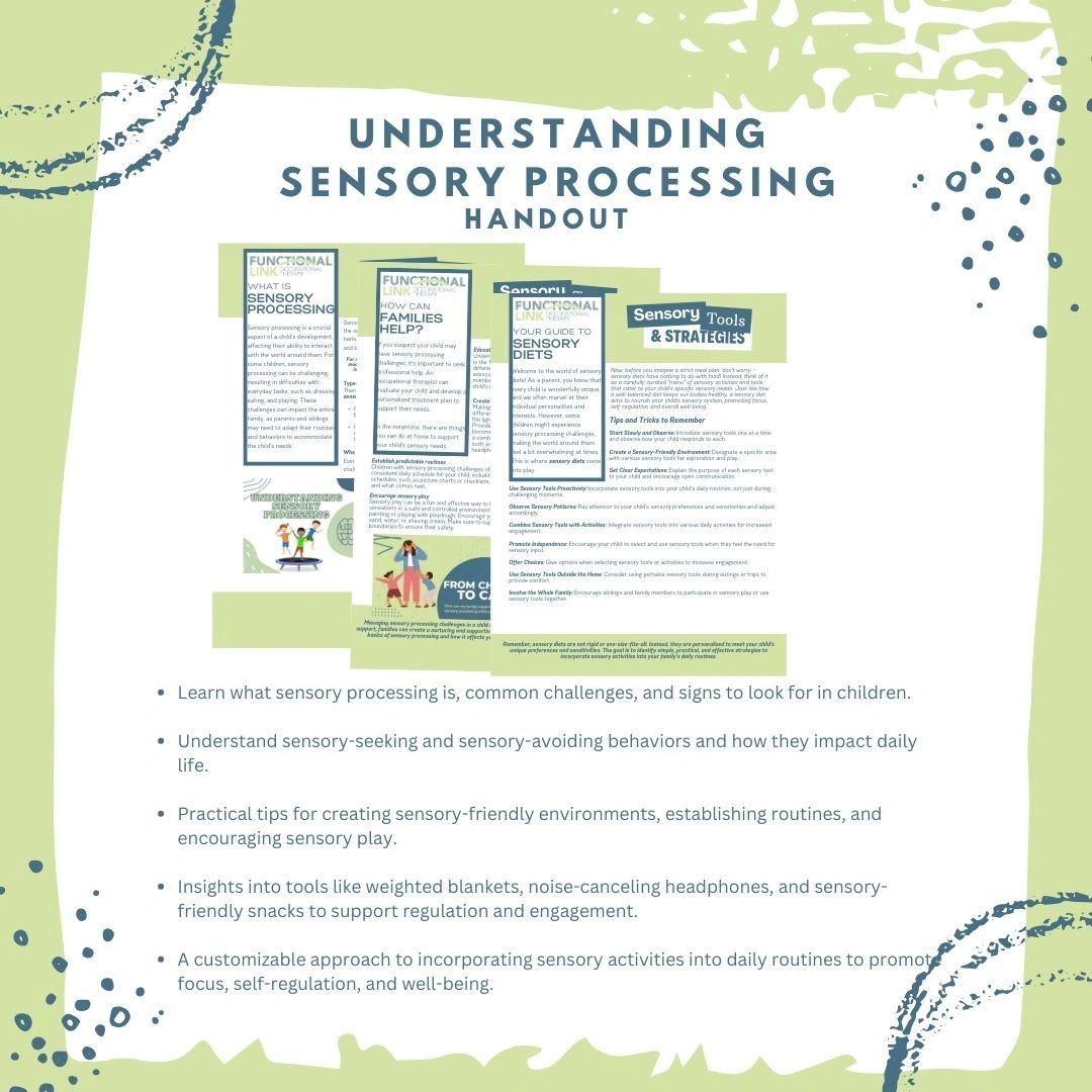 Understanding Sensory Processing Handout