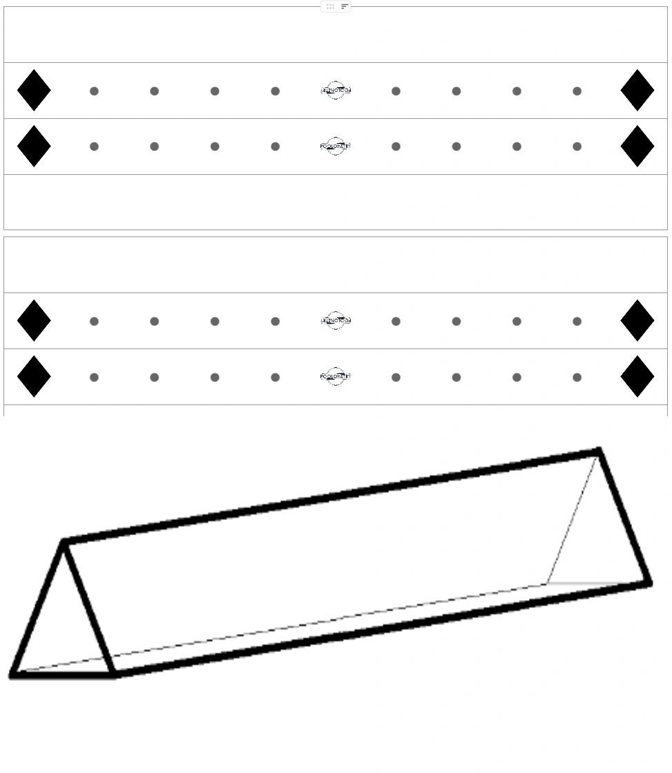 9 ft Portable Pop Ups - Diamond Decimal Markers