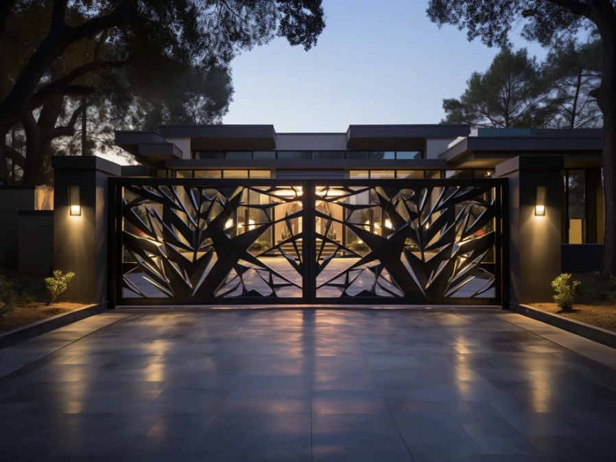 Custom Automatic Driveway Gates - Security for thing things you love most!