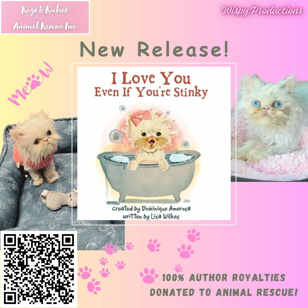 Wisp's First Book Now Available, Rags to Riches