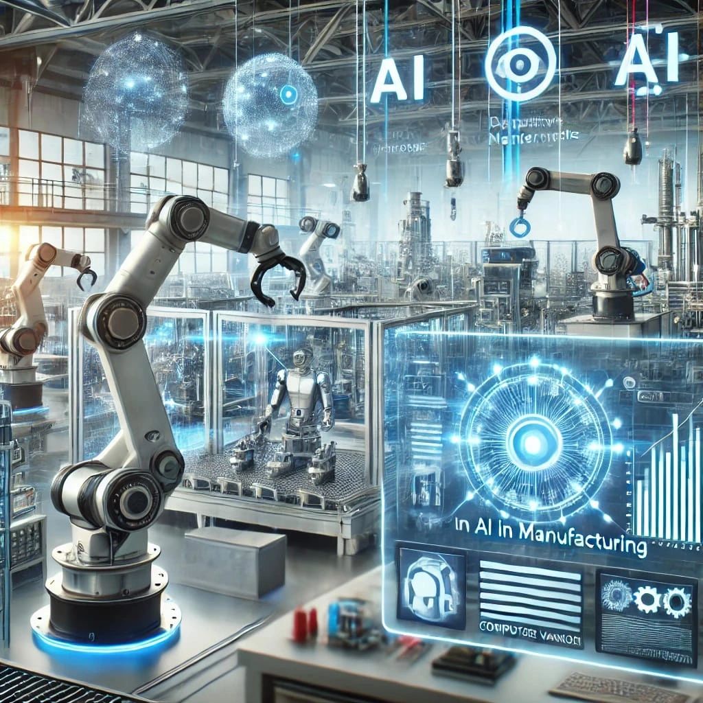 AI in Manufacturing:Transforming Production with Smart Technology