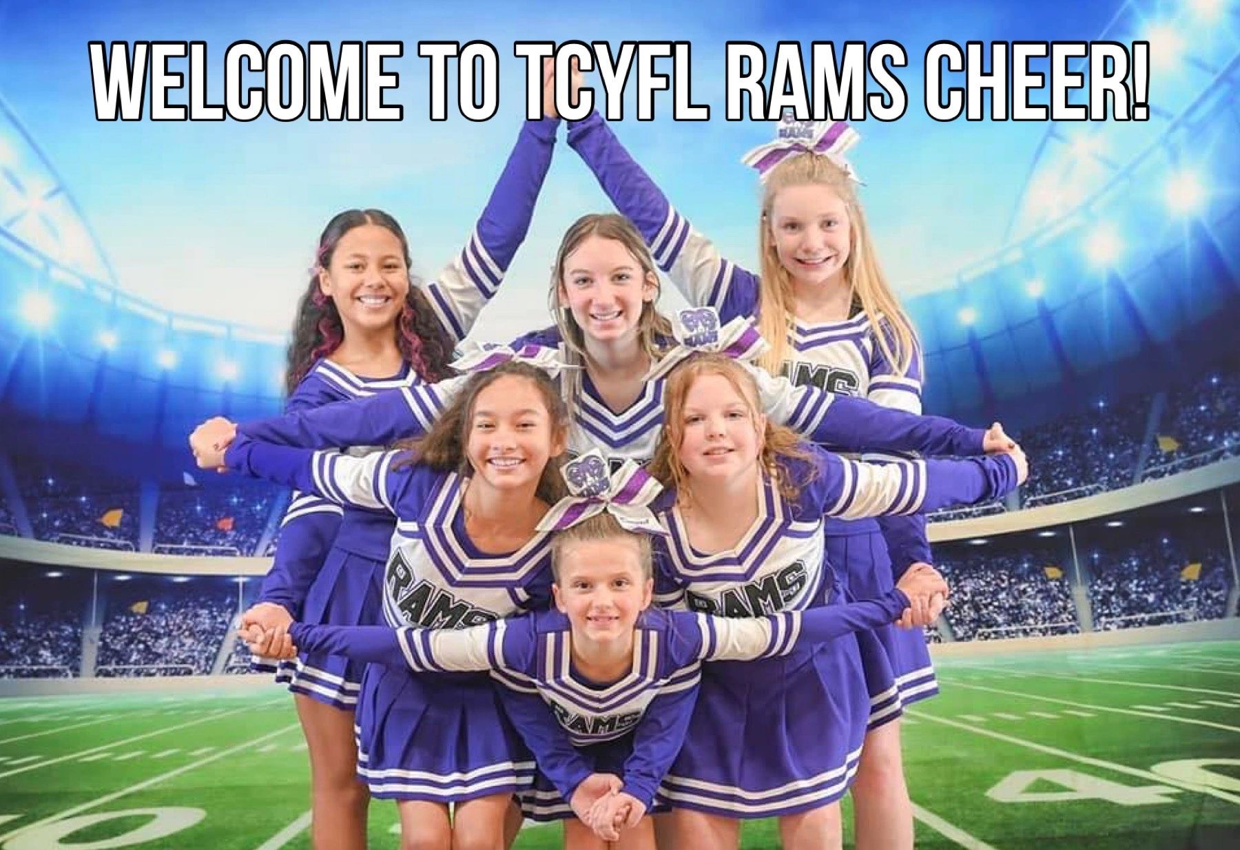 TCYFL RAMS CHEER HOME