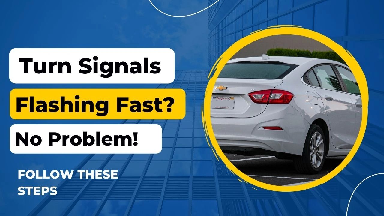Turn Signals Blinking Fast? What Should You Do? Simple Checks.