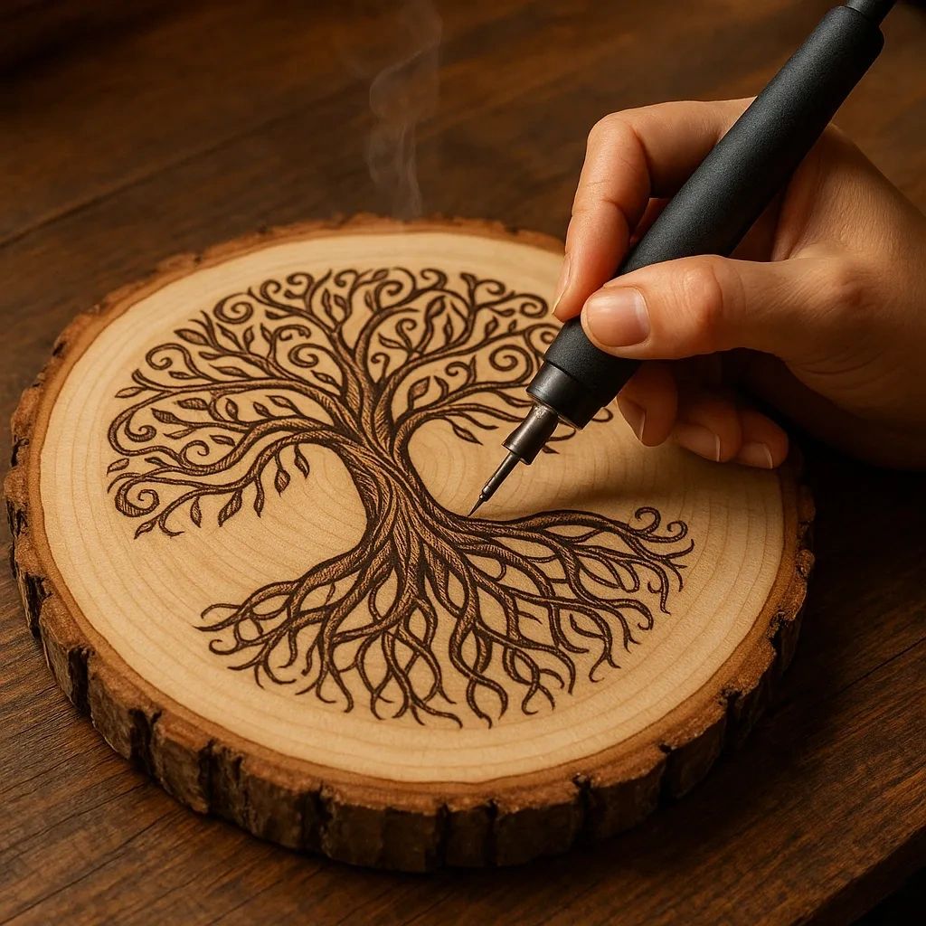 Where Pyrography Art meets Passion