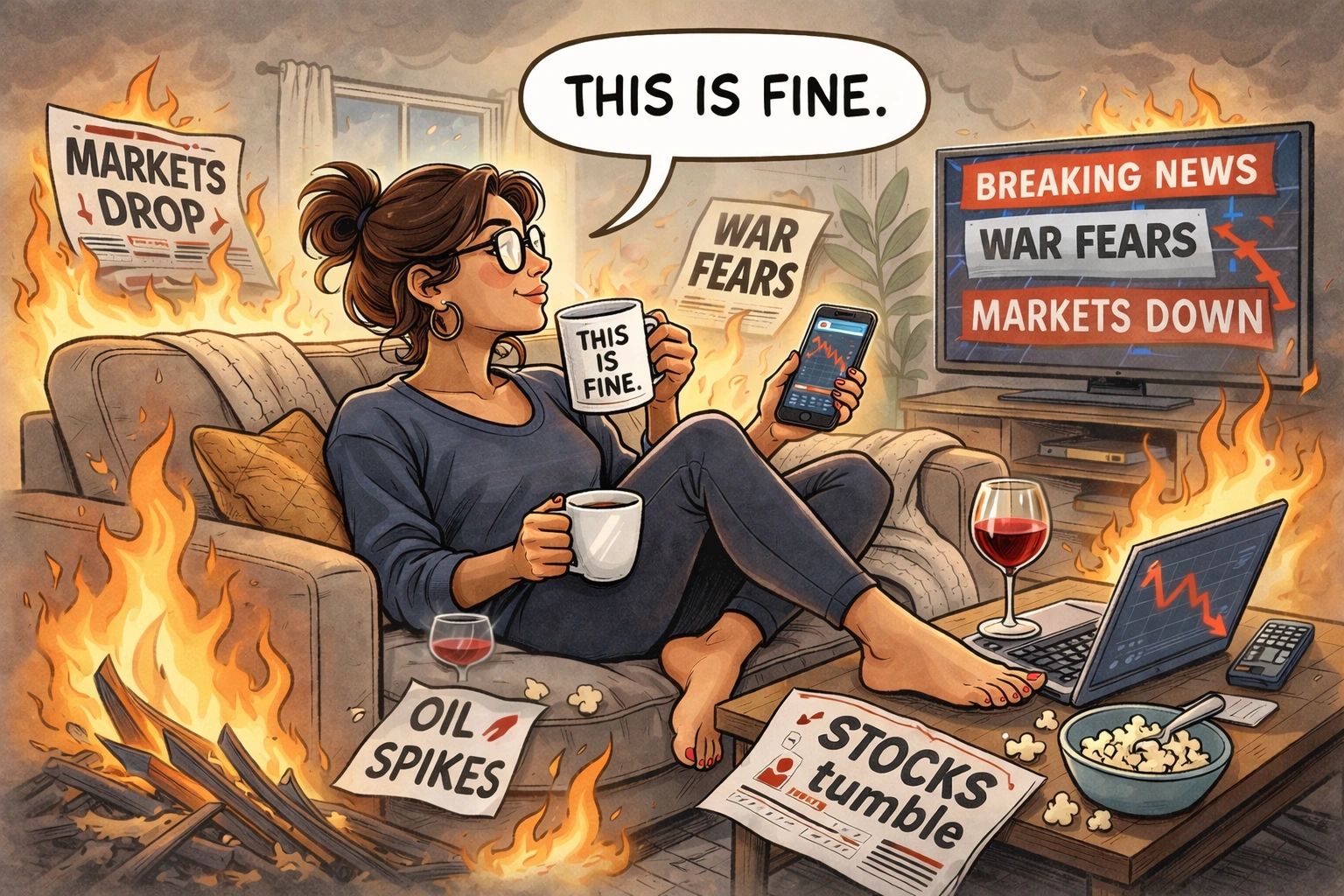how to survive a war while sitting on your couch