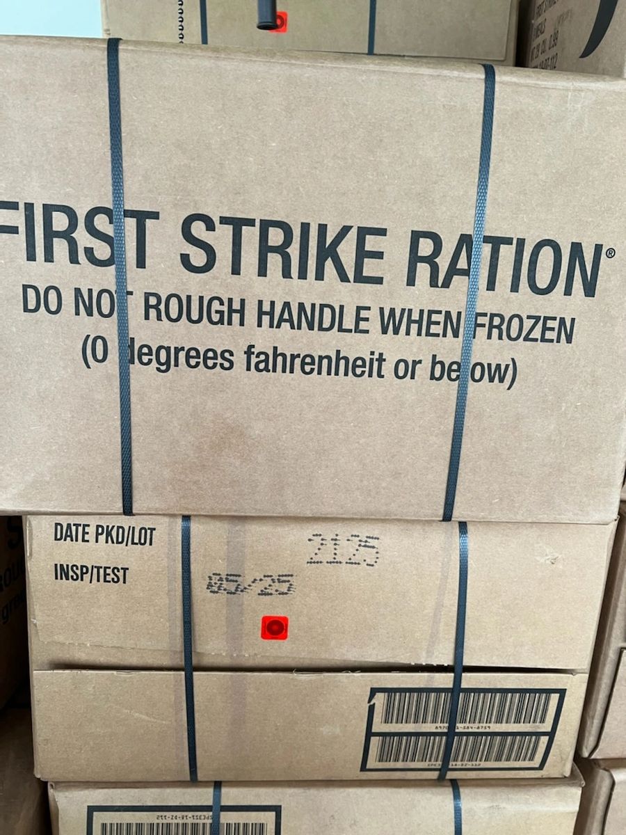 1 Case First Strike Ration