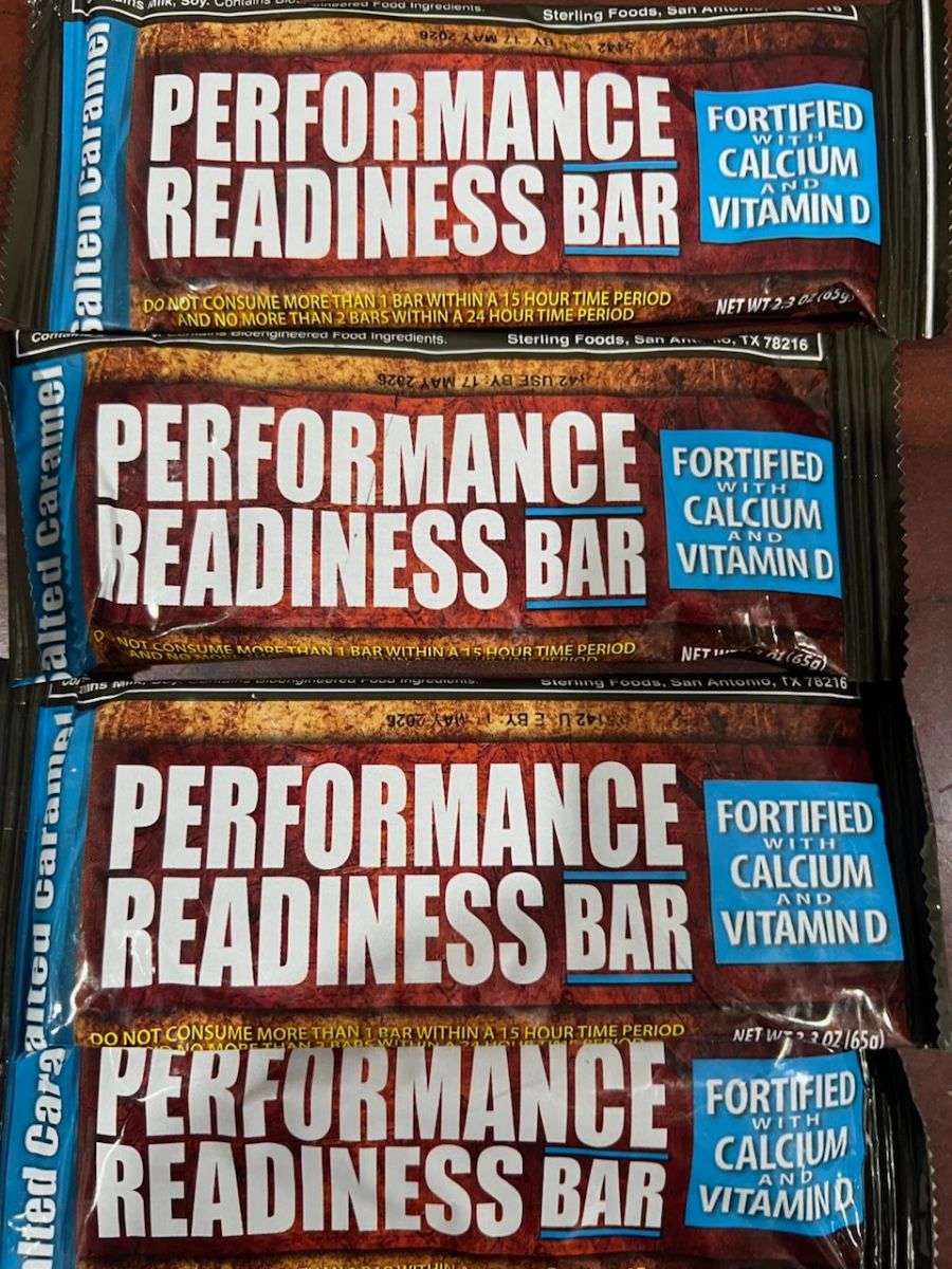PERFORMANCE READINESS BARS CHOOSE FROM CHOCOLATE OR SALTED CARAMEL