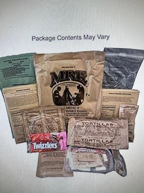 CHOOSE YOUR OWN MRE MEALS 1-12