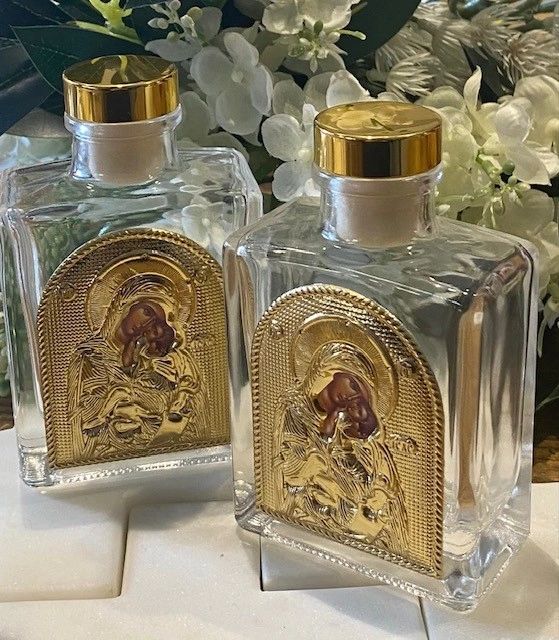 Orthodox Christening Ceremony Oil Bottle I Orthodox Holy Water Bottle ...