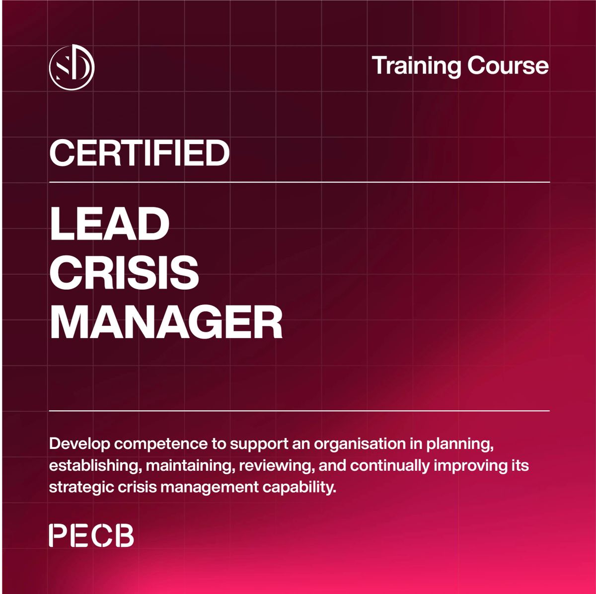 Certified Lead Crisis Manager