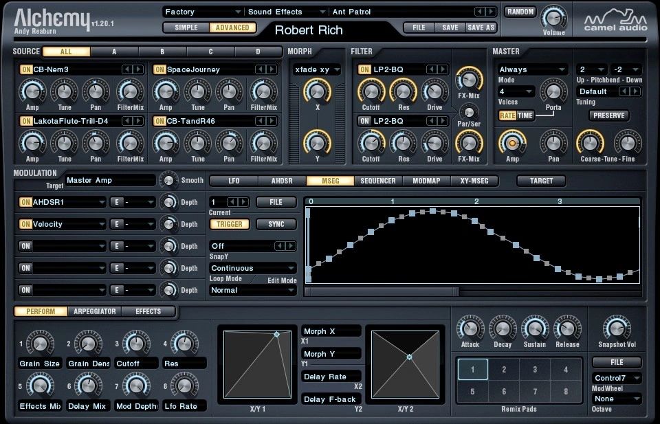 Camel Audio Alchemy VSTi RTAS v1.25 x86 x64 + Library 12n1