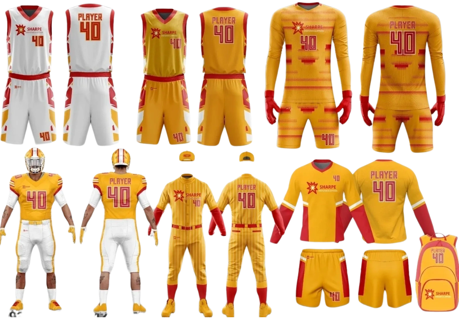 Custom Team Uniforms | Sharpe Uniforms & Apparel