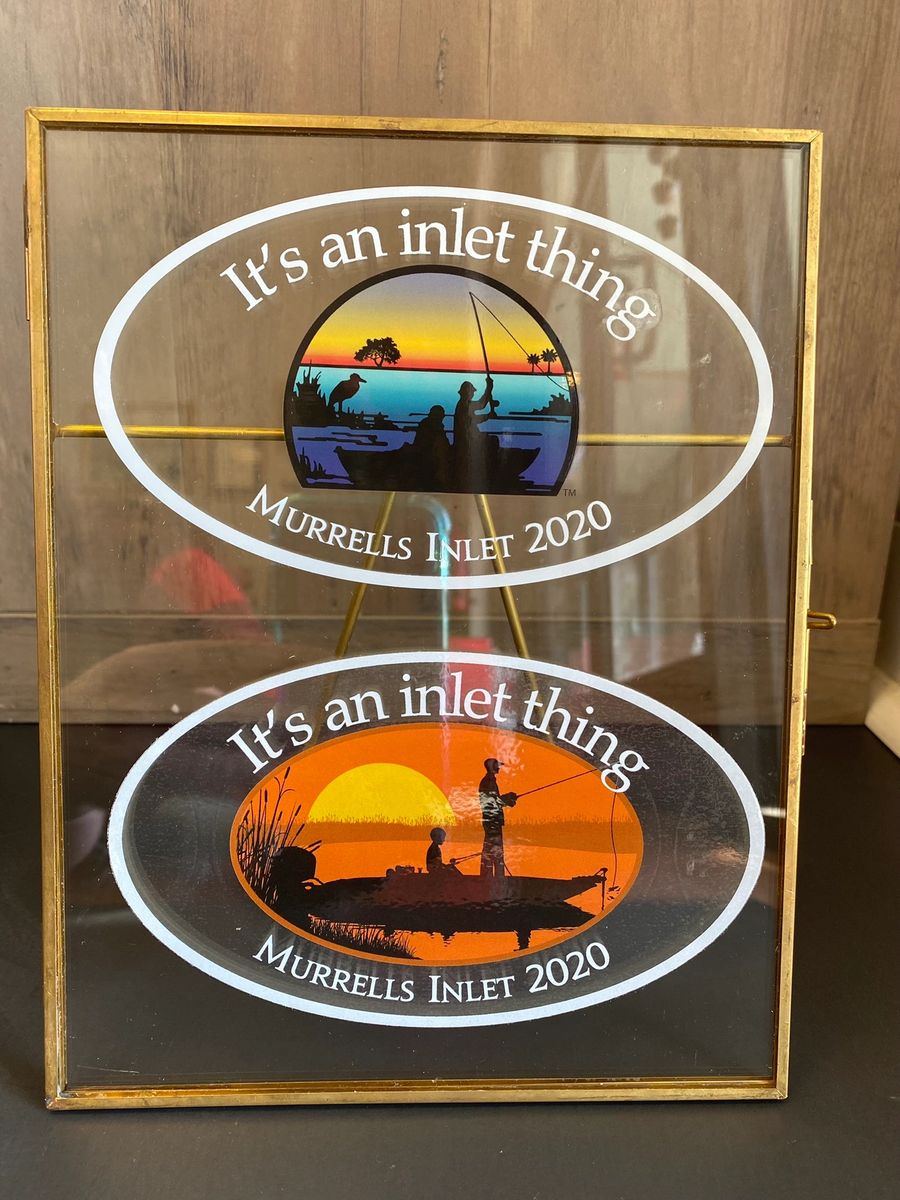 "It's an inlet thing" window decal