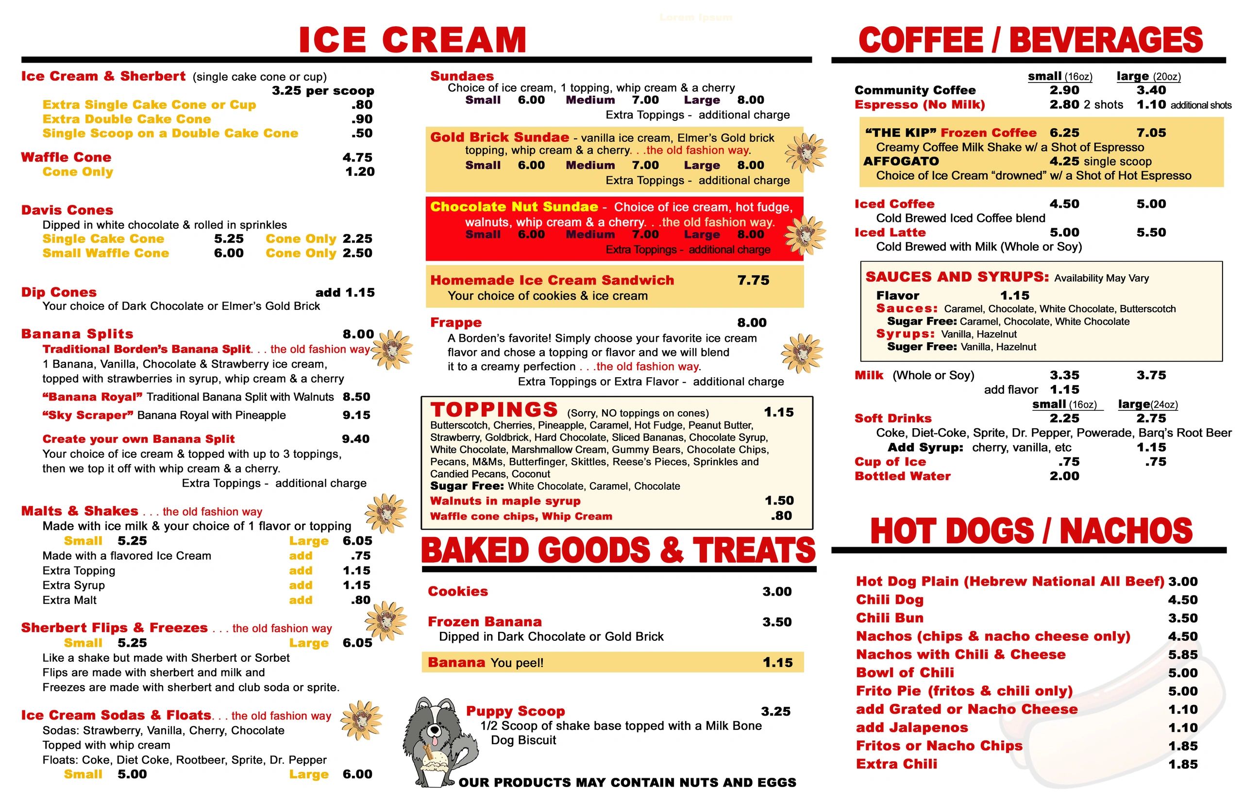 Borden's Ice Cream Shoppe