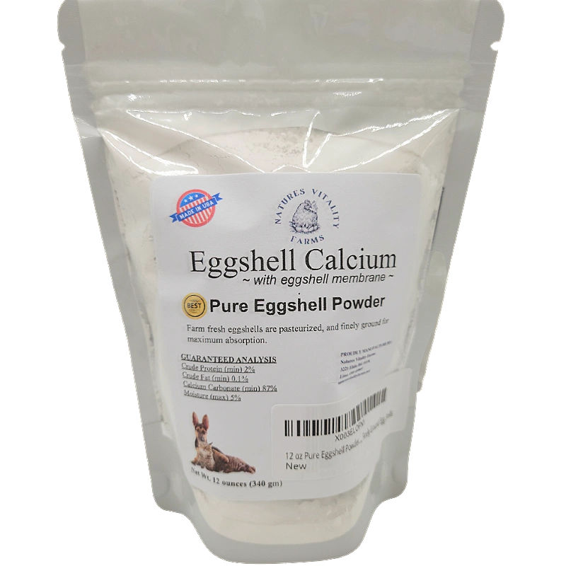 Eggshell Calcium Powder (12oz)