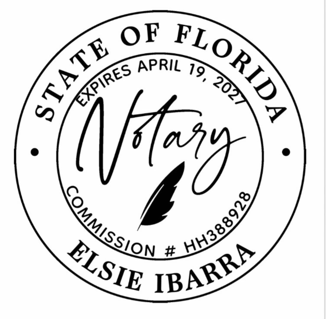 Notary Public | Professional Services by Elsie Notary