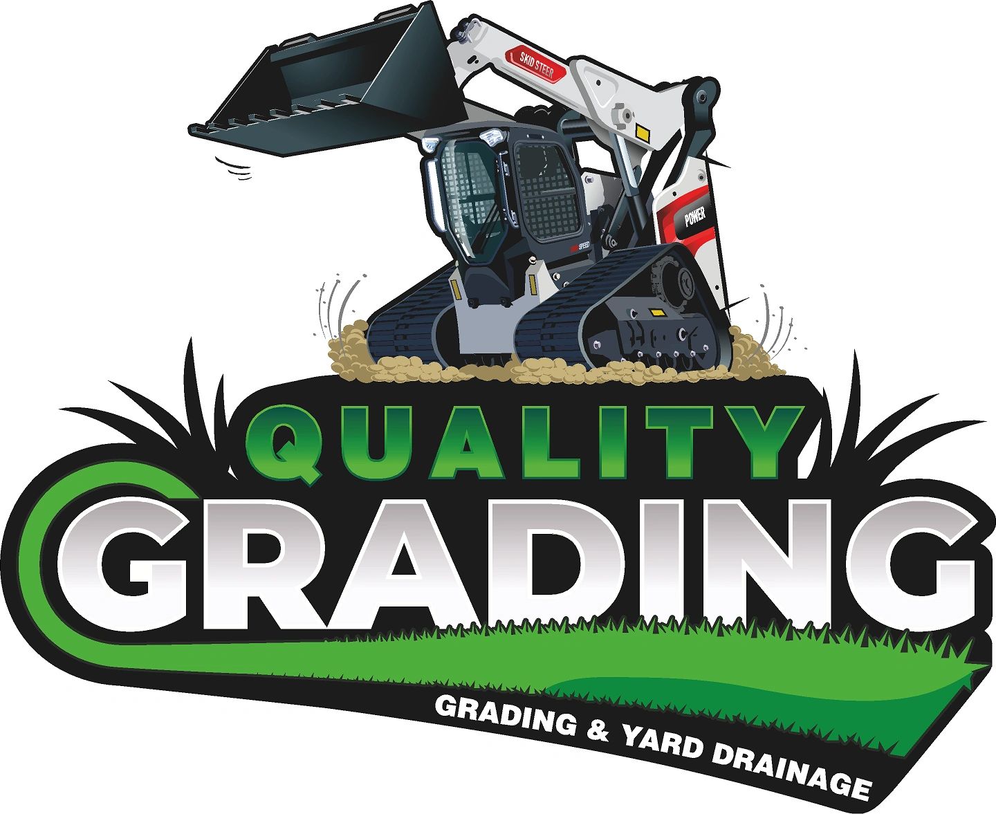Quality Grading,LLC Yard Drainage, Harley rake,Lawn Leveling
