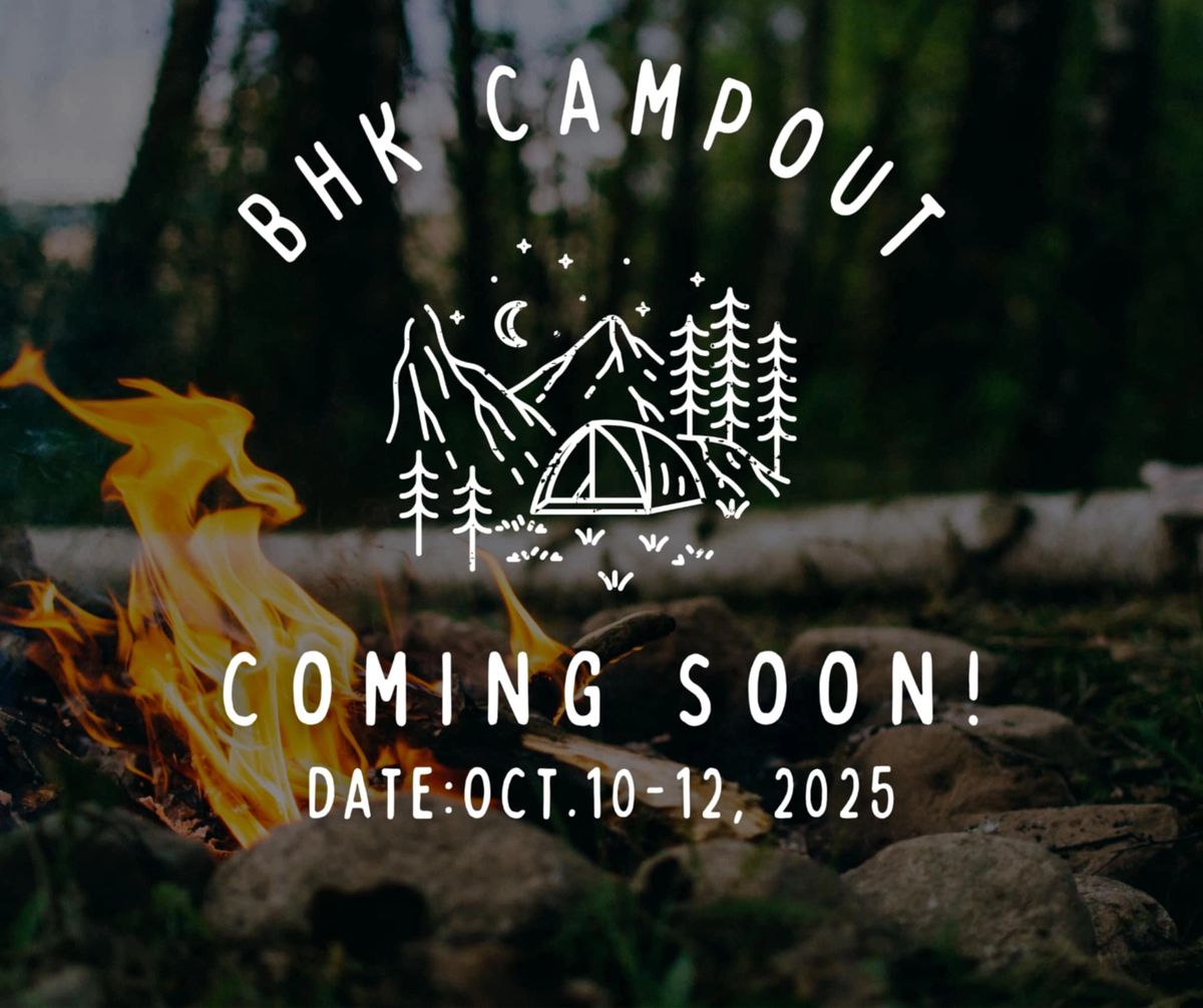 BHK 2025 Adult Campout ticket
