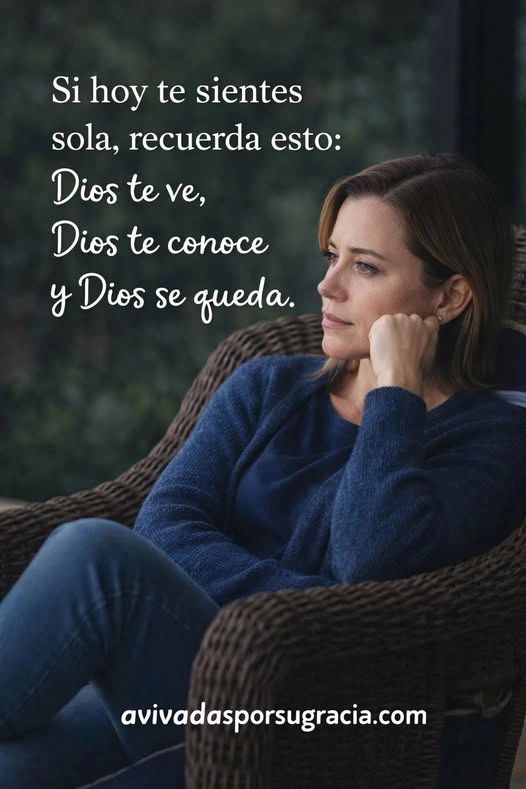 Dios te ve, te conoce, y se queda
